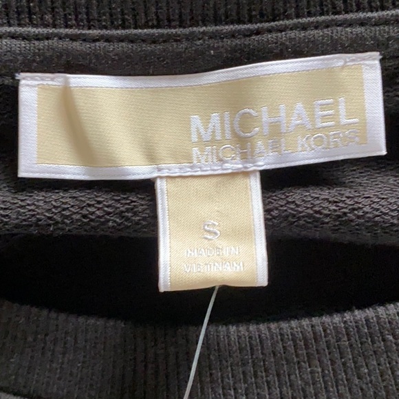 MICHAEL Michael Kors | Tops | Nwt Michael Kors Studded Mk Sweatshirt ...